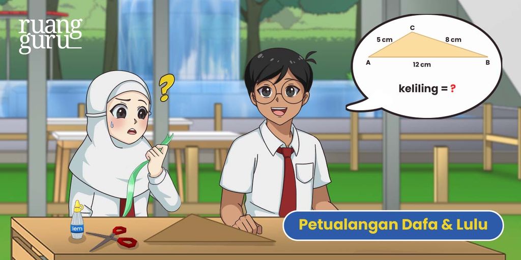 Belajar Rumus & Cara Menghitung Keliling Segitiga